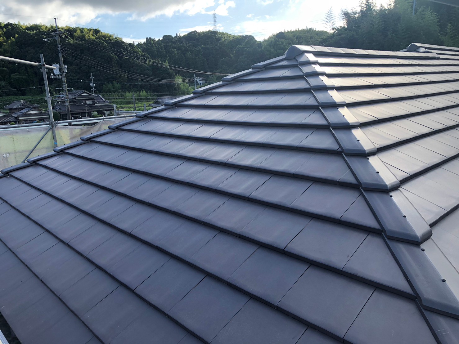 周南市Y様邸屋根葺き替え工事｜ブログ｜新着情報｜（山口県岩国市・周南市の屋根リフォーム・外壁塗装リフォームならやねや職人〈ナガタニ興産〉）